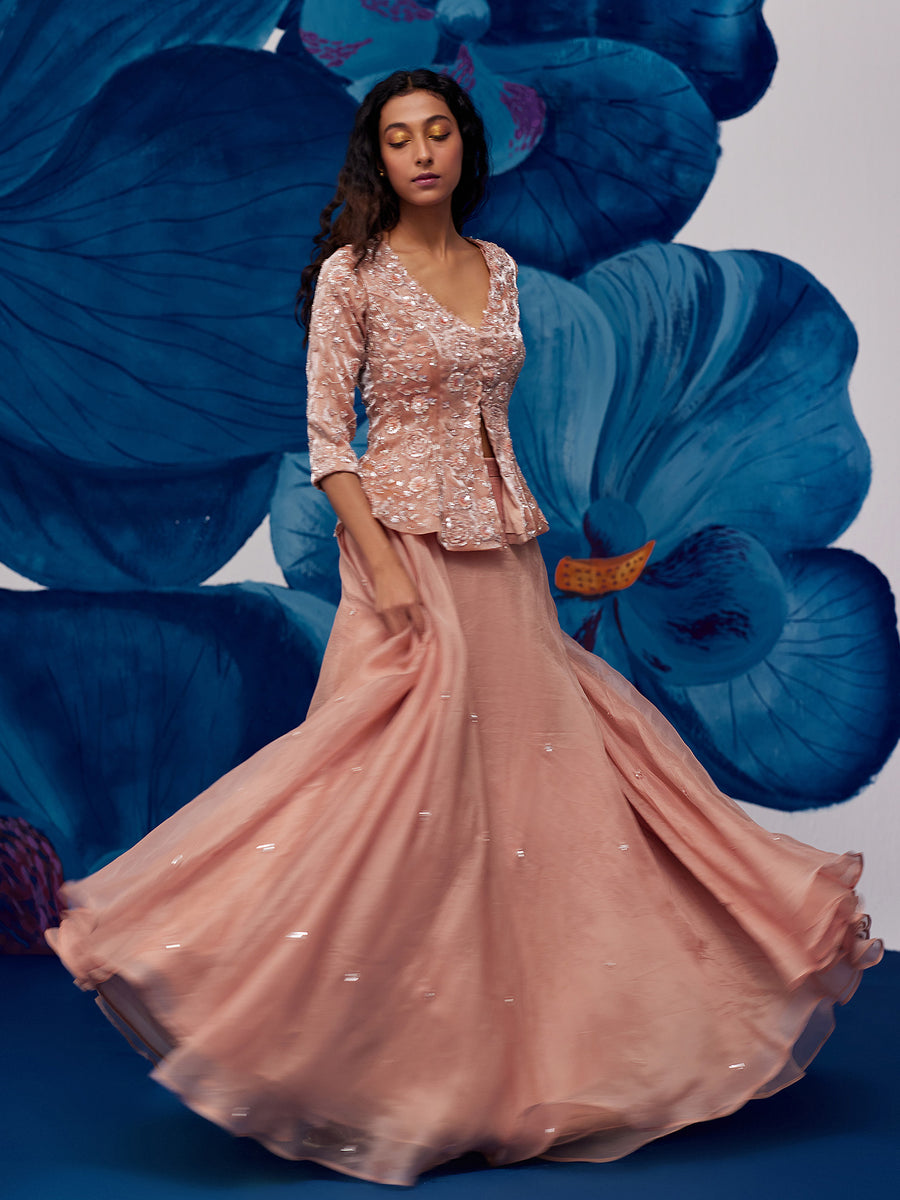 Celestial Rose Gold Jacket Set – Zoon